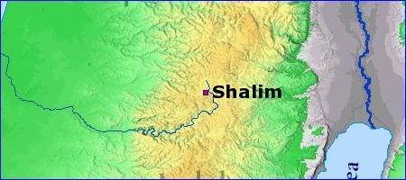 Map - Shalim - BibleBento.com