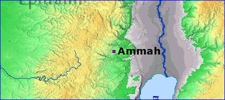 Map - Ammah - BibleBento.com