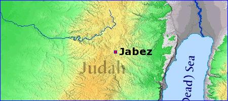 Map - Jabez - BibleBento.com