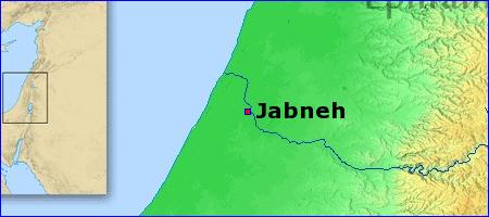 Map - Jabneh - BibleBento.com