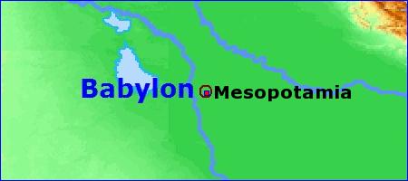 Map - Mesopotamia - BibleBento.com